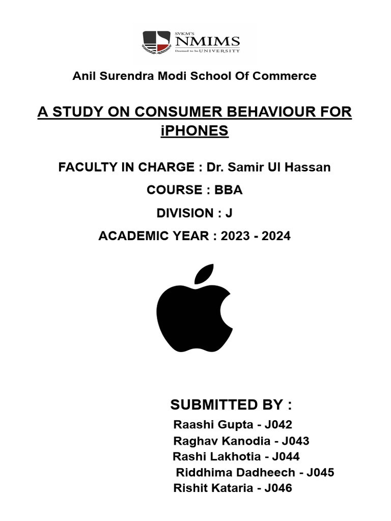 Microeconomics Study Of Apple PDF Price Elasticity Of Demand Demand