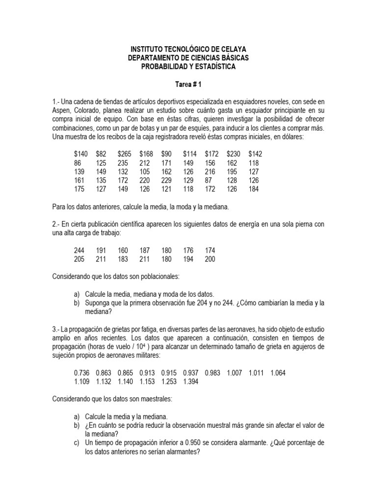 Tarea 01 | PDF | Análisis Tarea 01 | PDF | Análisis