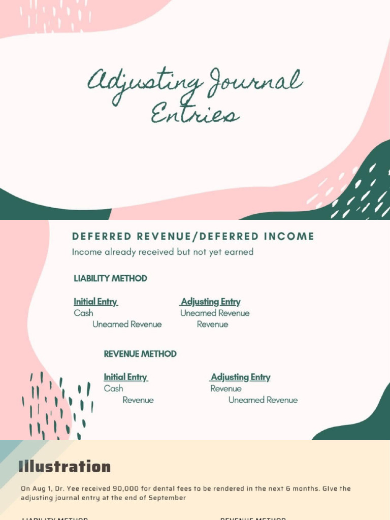 Adjusting Journal Entries | PDF