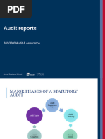 EOM, KAM, and MURGC in Audit Reports | PDF | Auditor's Report | Justice