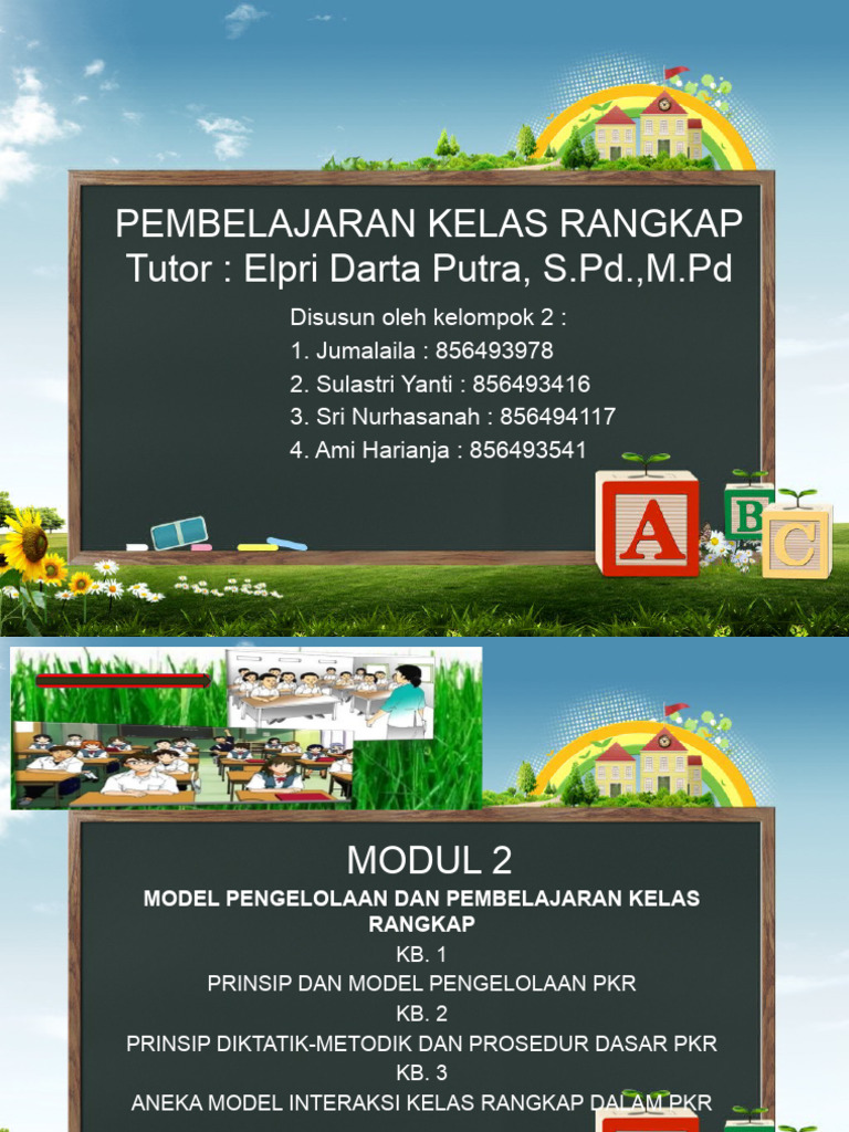 Kelompok 2 Modul 2 Pembelajaran Kelas Rangkap | PDF