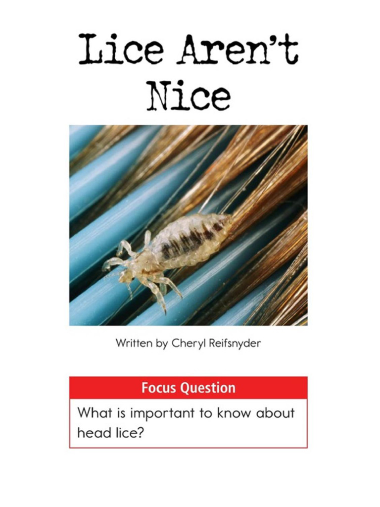 Lice Aren't Nice | PDF
