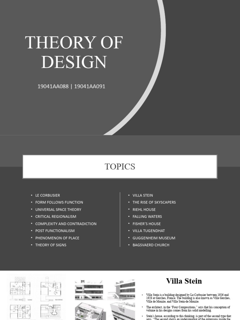 Architectural Design Theories | PDF | Architectural Design | Architecture