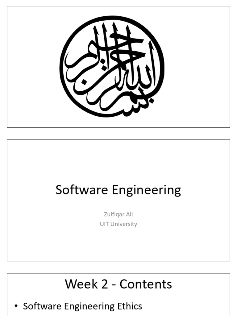 Software Engineering Principles Week 2 | PDF | System | Software ...