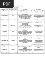 B1 Vocabulary List: Nouns, Verbs, Adjectives | PDF | Grammar | Syntax