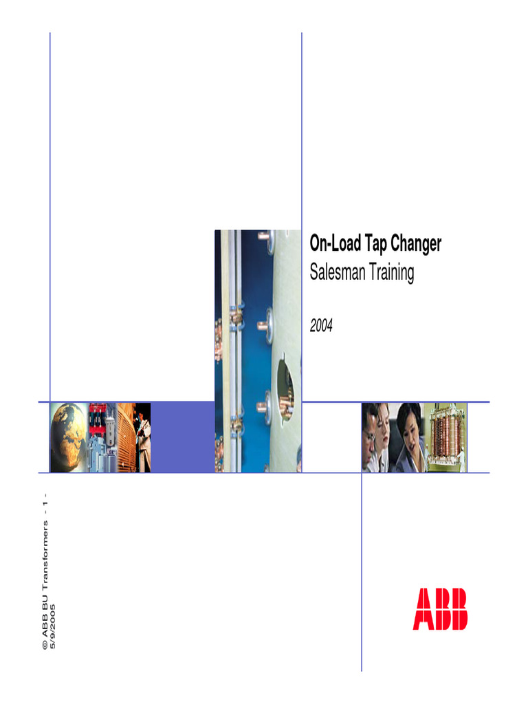 OLTC training | PDF | Transformer | Electrical Engineering
