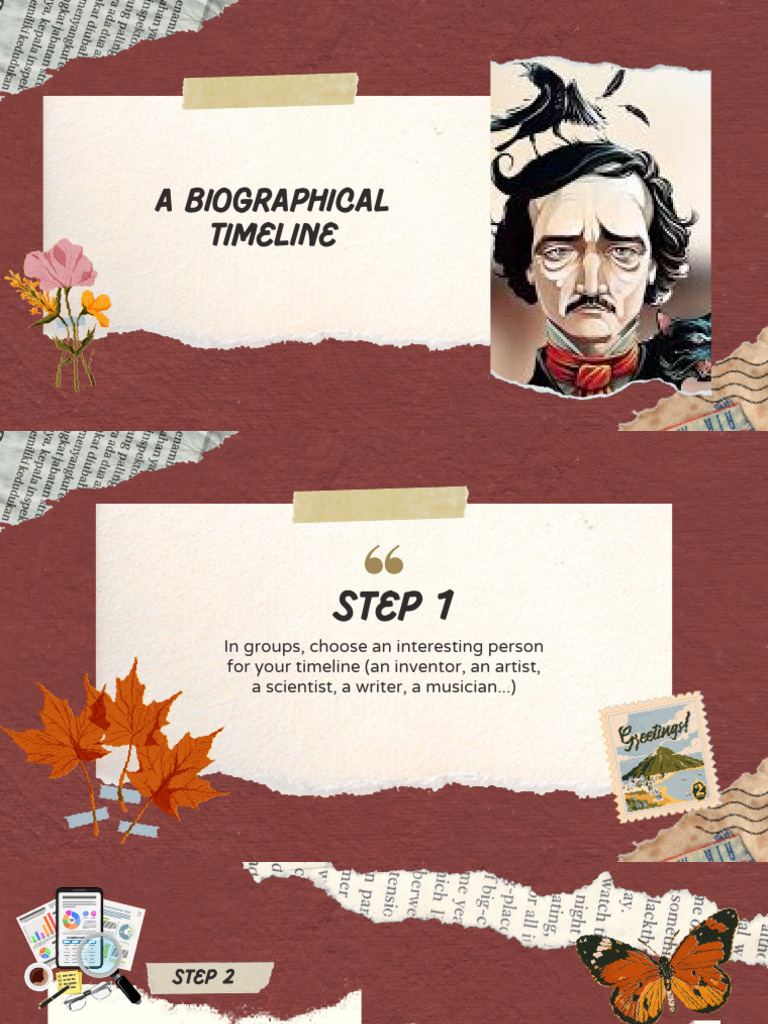 A Biographical Timeline | PDF | Edgar Allan Poe