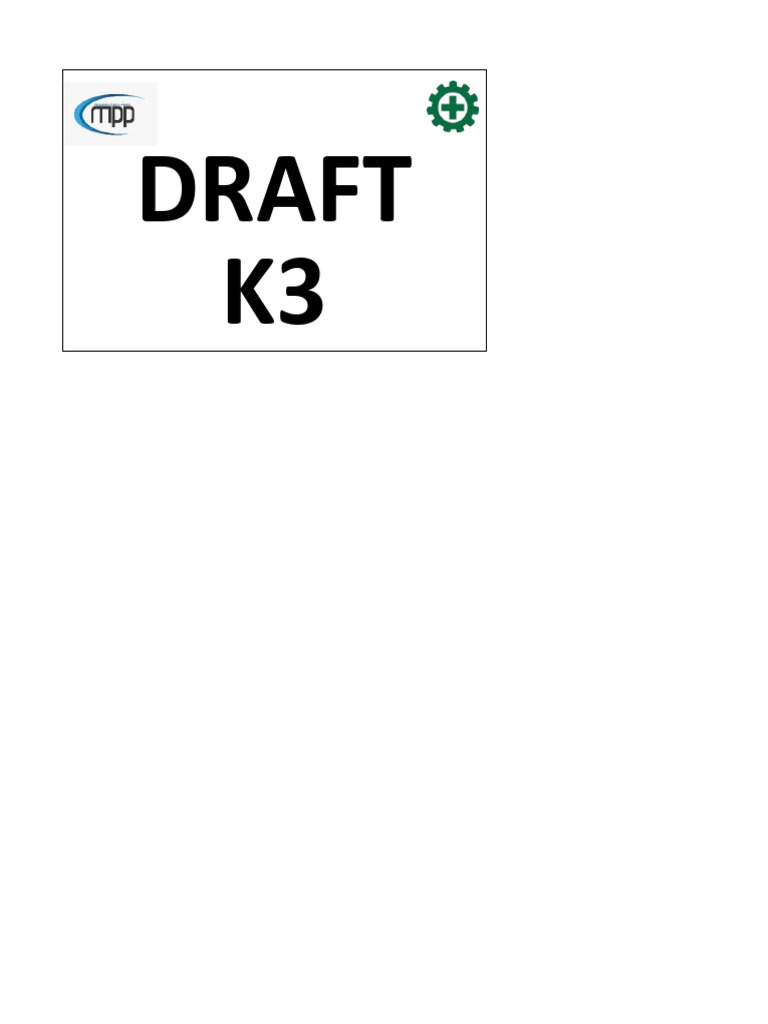 Logo Pertemuan K3 dan Komitmen | PDF