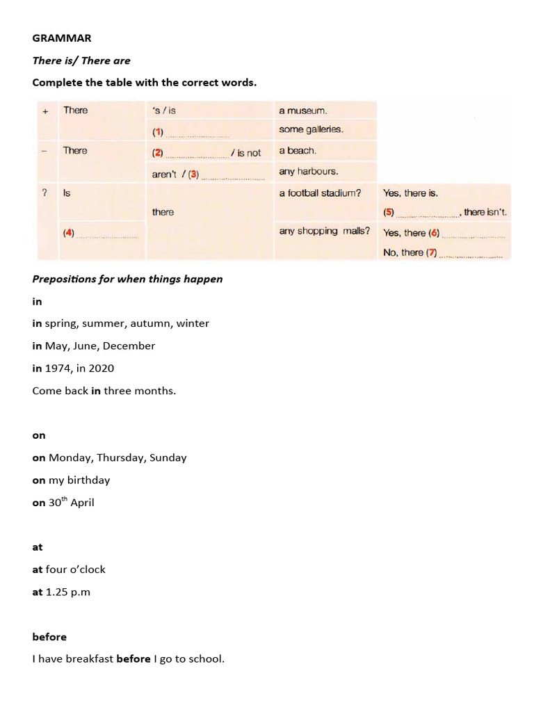 Grammar Writing 2 | PDF