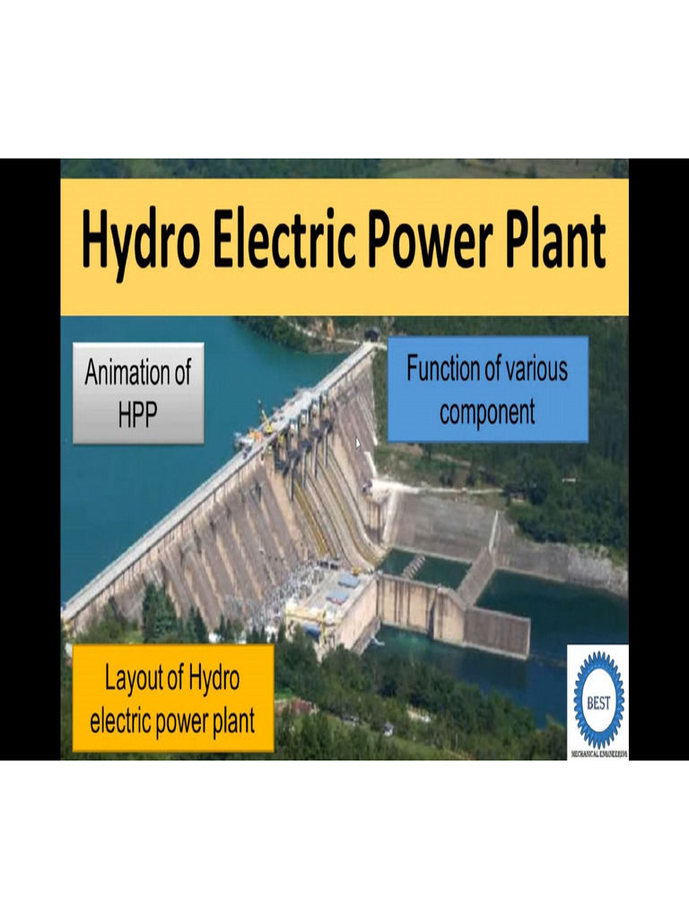 HydroElectric Power Plant | PDF