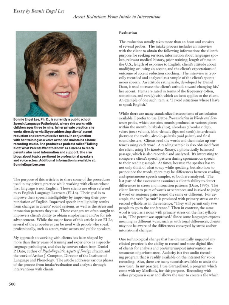 Pronunciation Guidance by Bonnie Engel | PDF | Stress (Linguistics) | Vowel