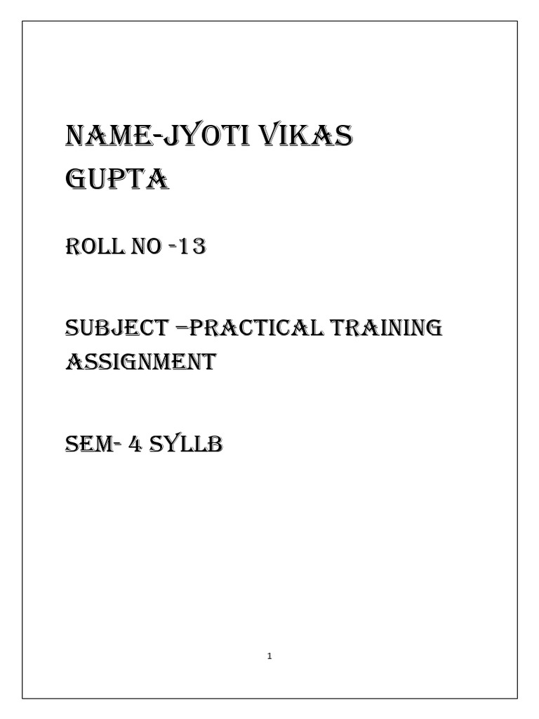 Roll No 13 Jyoti Vikas Gupta 4TH Sem DPC Assignment | PDF | Lawsuit | Jurisdiction