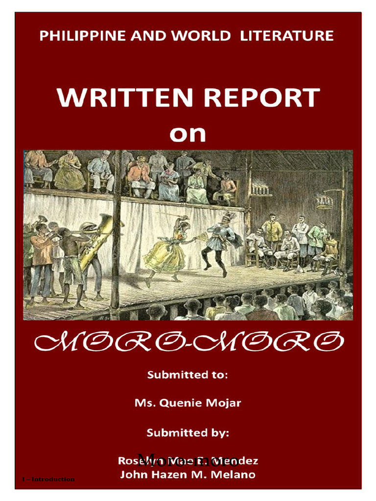Moro Moro | Download Free PDF | Theatre | Philippines