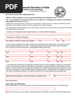 [Annex A.] Application Form | PDF | Affidavit | Government