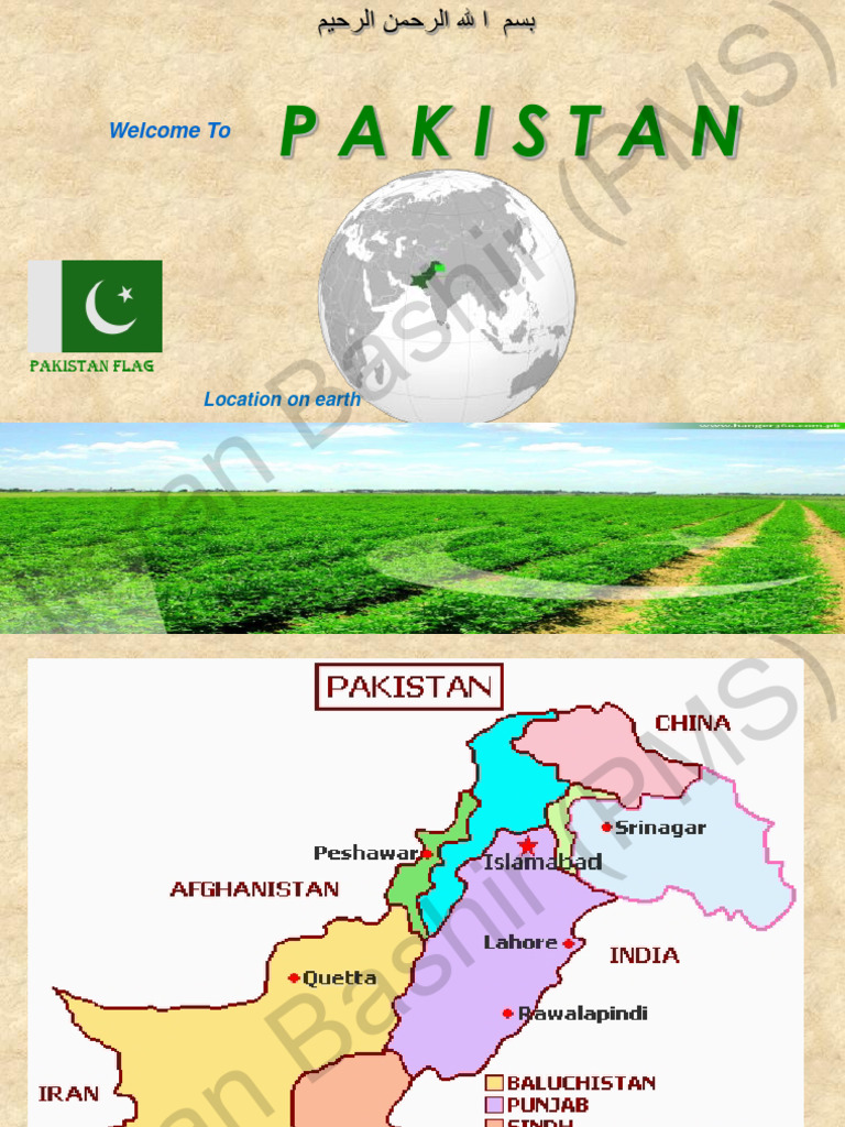 Geography of Pakistan | PDF | Agriculture | Indus River