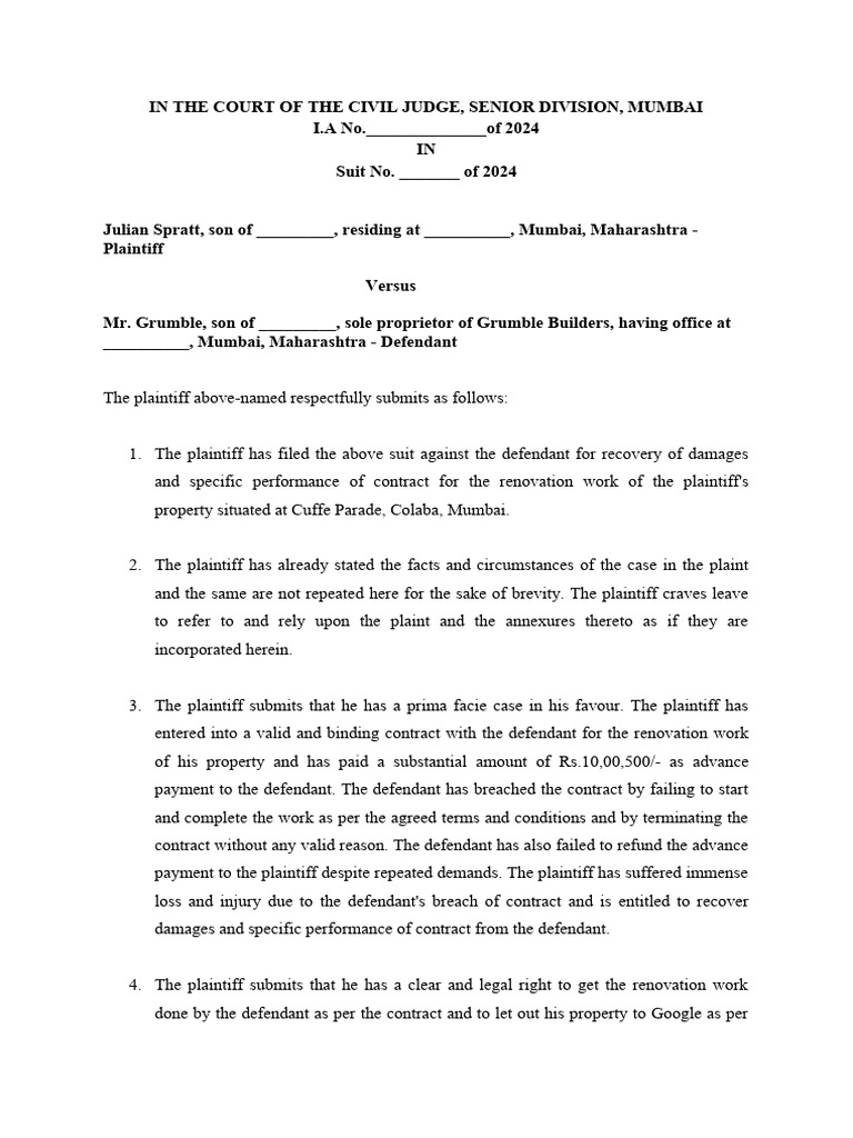 IA | PDF | Legal Remedy | Injunction