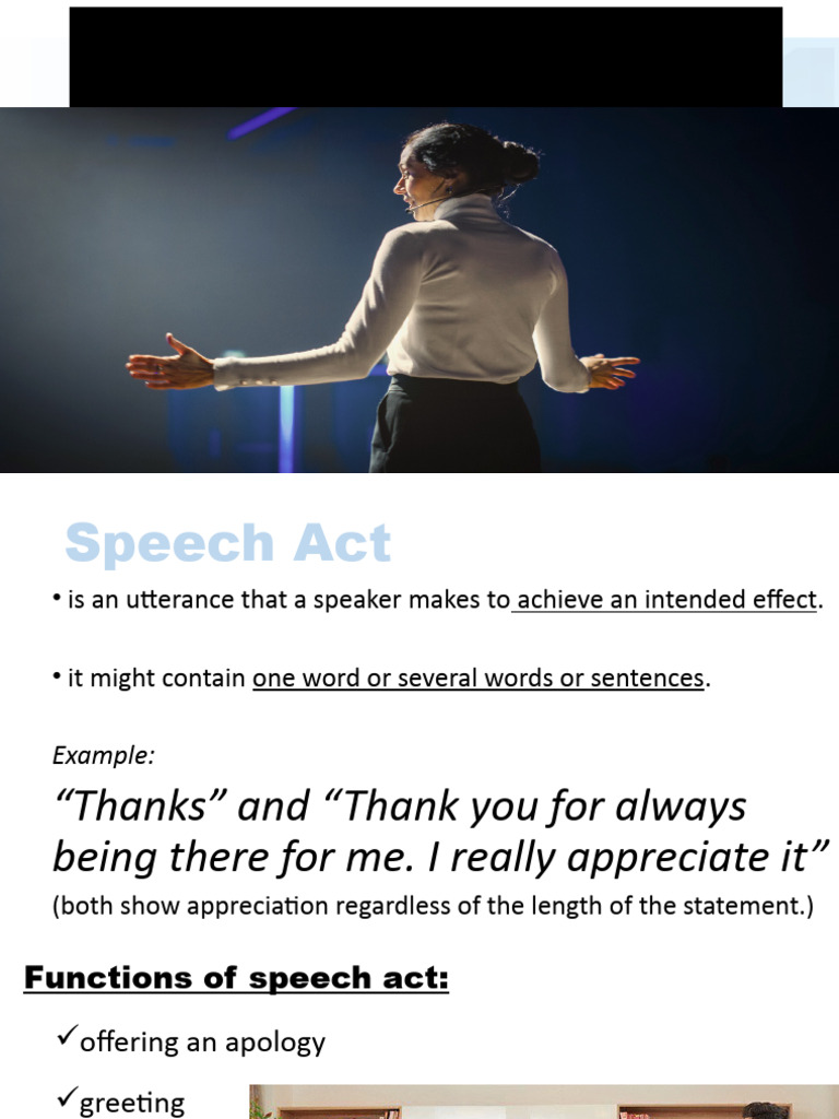 Speech Acts | PDF | Human Communication | Linguistics