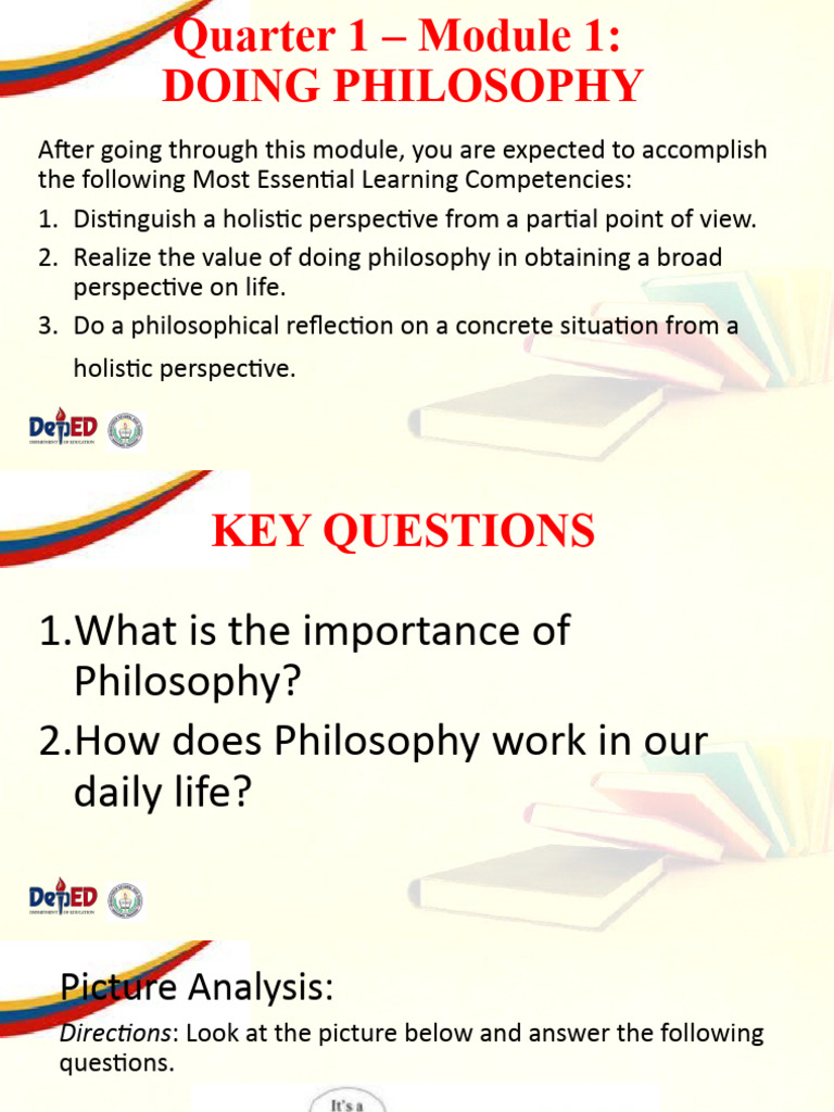 Module 1 PPT Philo | PDF | Metaphysics | Reason