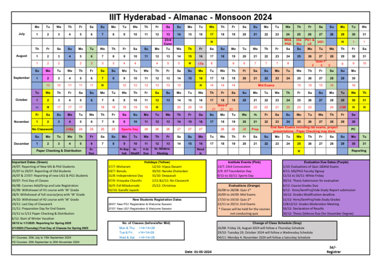 Almanac-Monsoon 2024-Final | PDF | Academia | Holidays