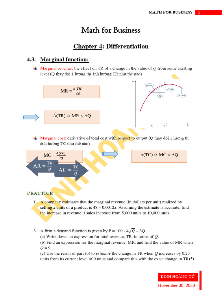 Final Revision | PDF | Price Elasticity Of Demand | Elasticity (Economics)