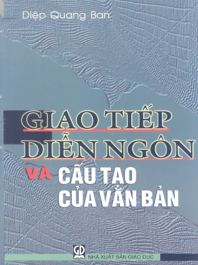 Nhatbook Giao Tiep Dien Ngon Va Cau Tao Diep Quang Ban 2009 | PDF