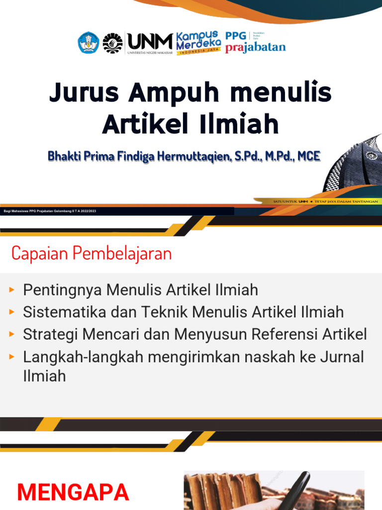 Materi Pelatihan Kti | PDF