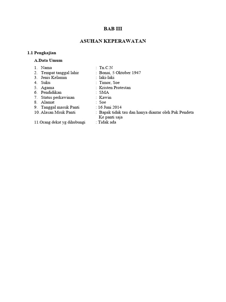 BAB III Askep Hipertensi | PDF