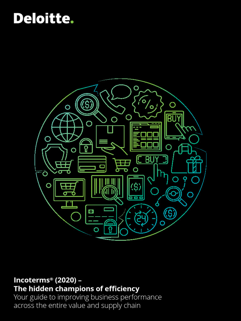 Deloitte Incoterms 2020 | PDF | Supply Chain Management | Business
