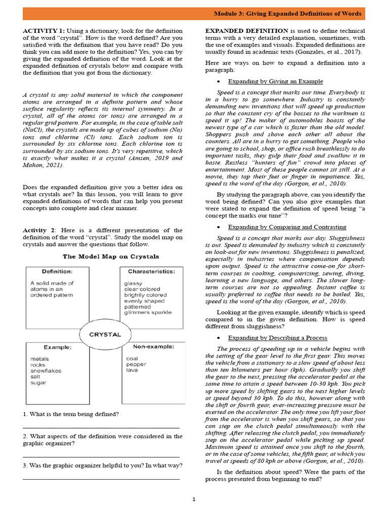 Grade 10 Module 3 | PDF | Science