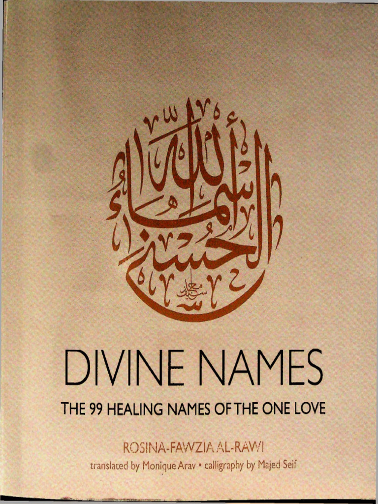 Divine Names The 99 Healing Names of The One Love | PDF | God In Islam ...