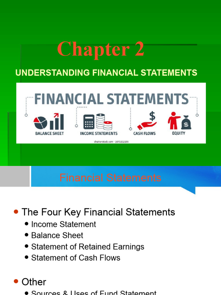 Chapter 2 Financial Statement | PDF | Retained Earnings | Equity (Finance)