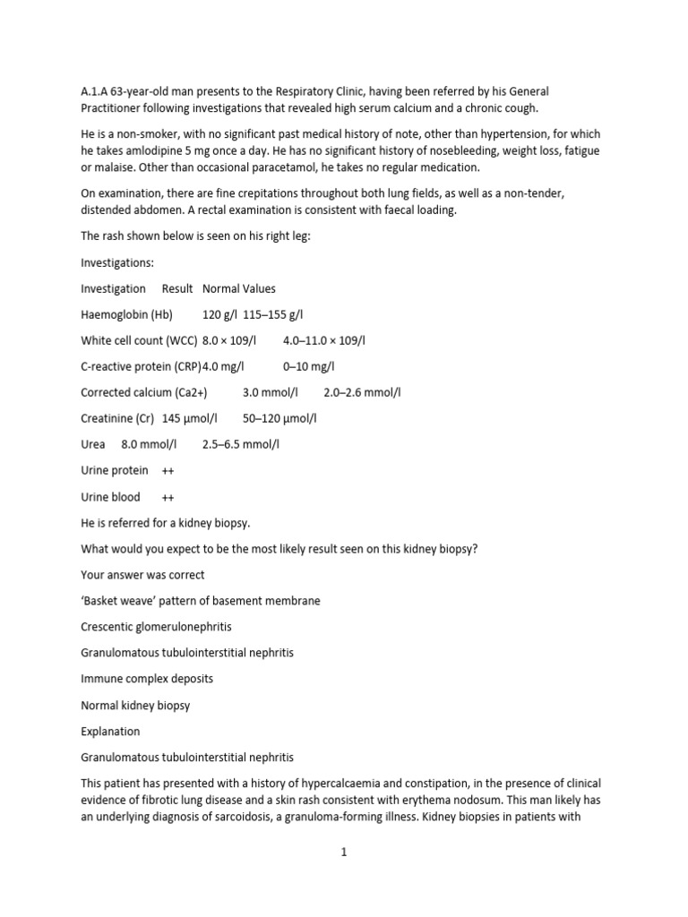 Nephrology | PDF | Medical Specialties | Clinical Medicine