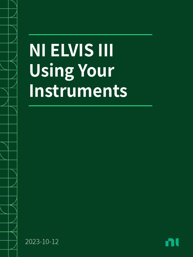 ni_elvis_iii_using_your_instruments_10-12-2023 | PDF