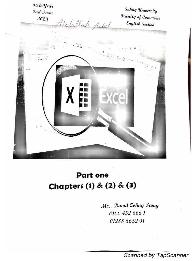 Excel Part.1 | PDF | Home & Garden | Religion & Spirituality