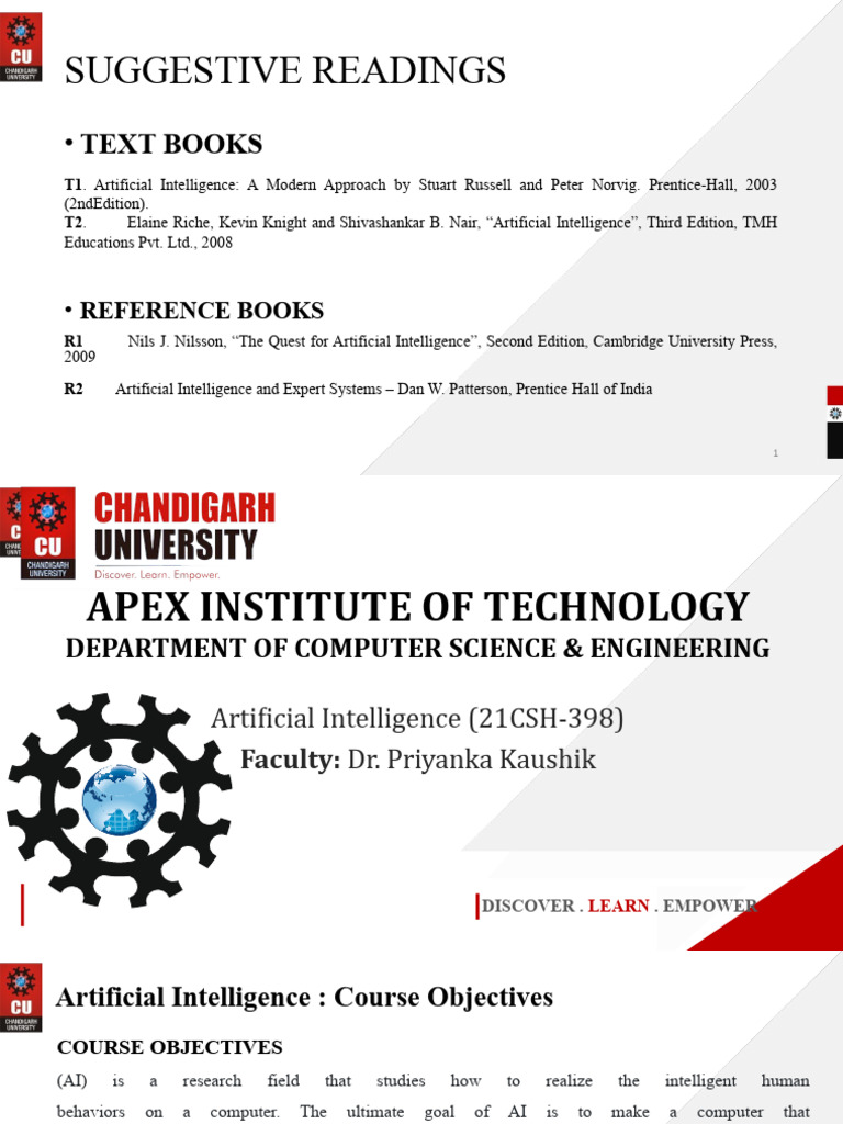 AI Course Guide for Students | PDF | Artificial Intelligence ...