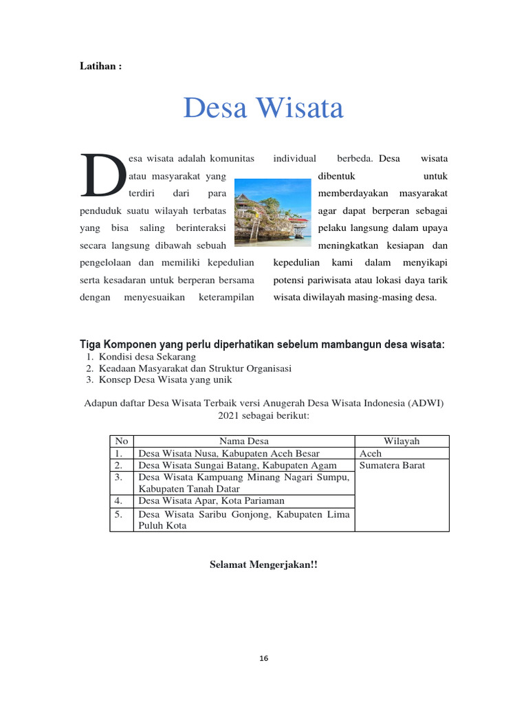 Tugas 1 - MS Word part 1 | PDF