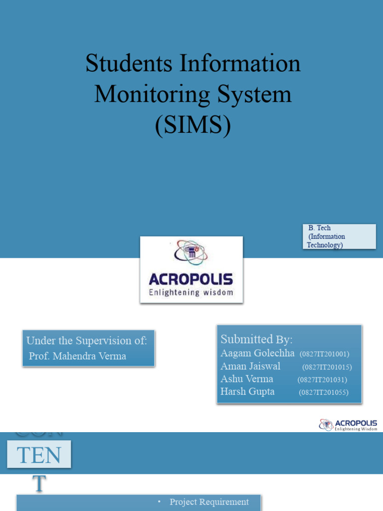 Minor Project PPT Edited 2.0 | PDF | Databases | Information