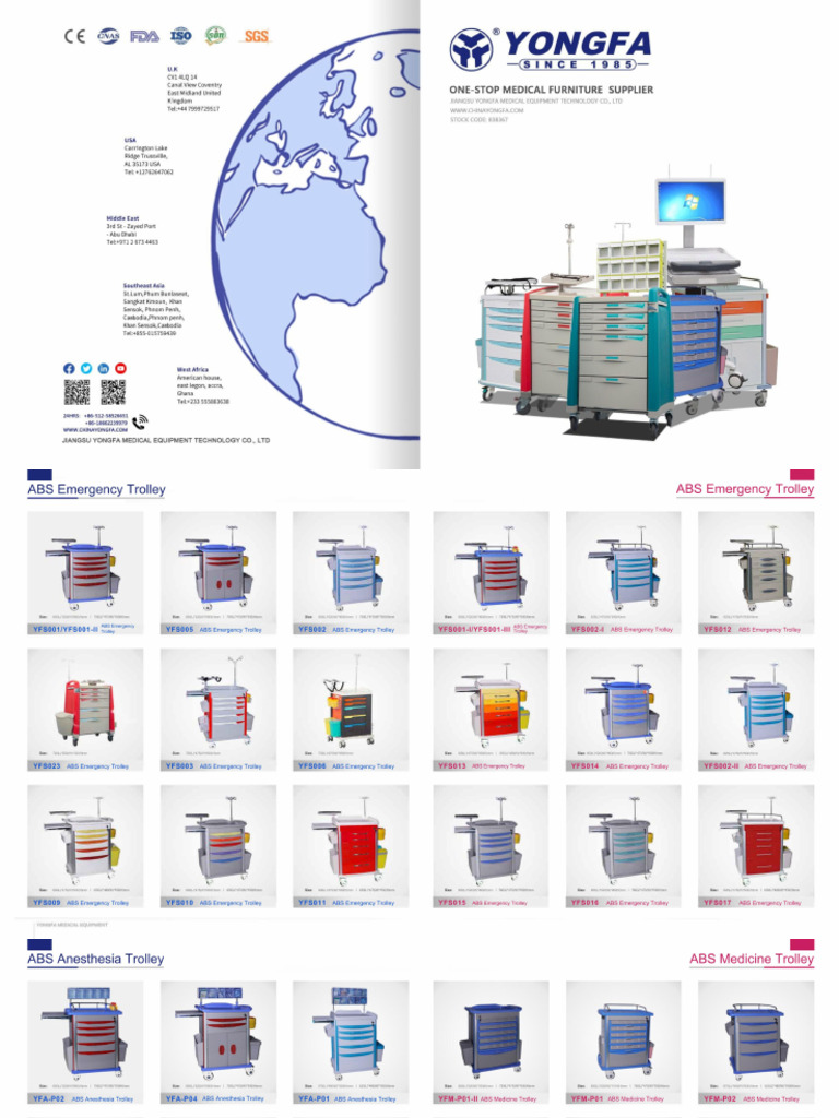 Medical Trolley & S.S Furniture（2022 October Version ）--YONGFA MEDICAL ...