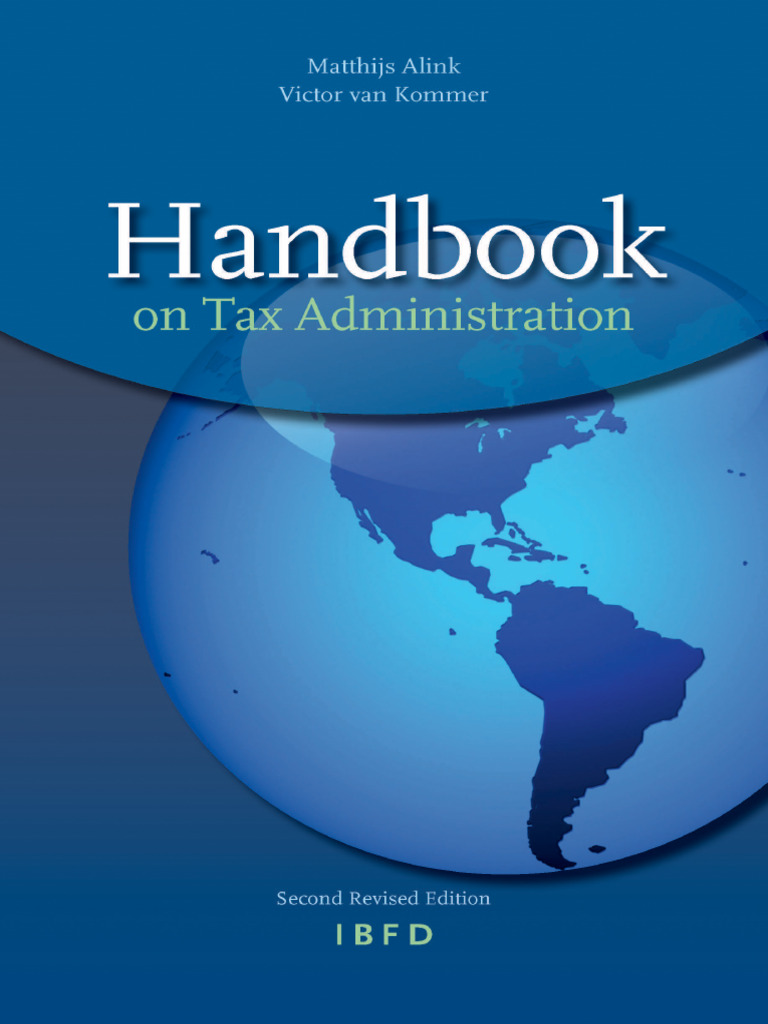 Matthijs Alink - Victor Van Kommer. - Handbook On Tax Administration ...