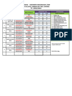 Matric Rewrite Timetable 2025 | PDF