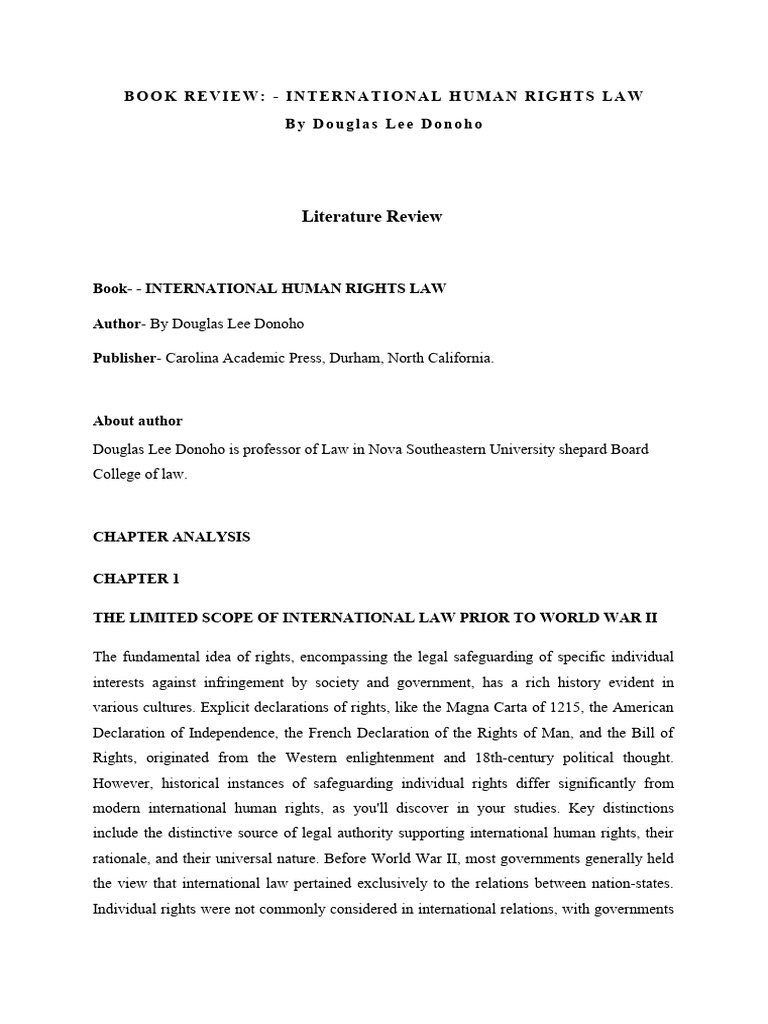 ROL International Law | PDF | International Law | Treaty