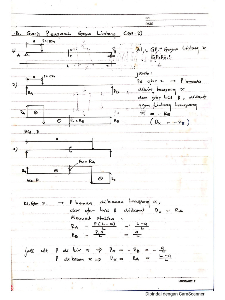 Kuliah-9, Statika-1 | PDF