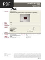 Fabric Test Report | PDF | Textiles | Textile And Clothing