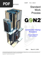 Otis Gen2 Specifications | PDF | Elevator | Door