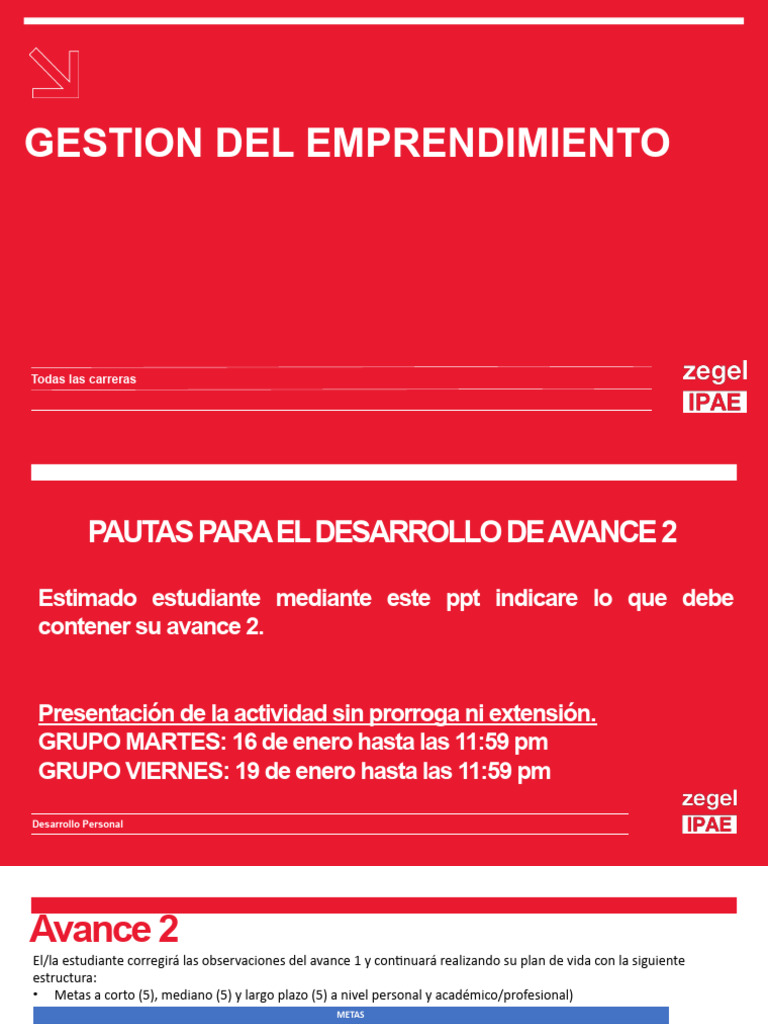 Guia para Avance 2 | PDF | Análisis FODA