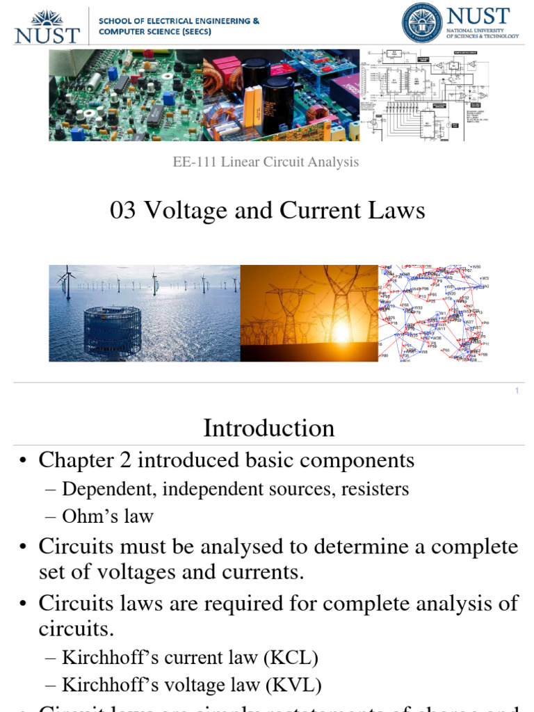 03 Voltage and Current Laws | PDF | Series And Parallel Circuits ...