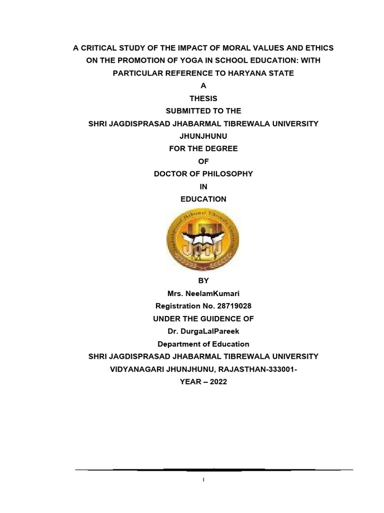 Update Thesis | PDF | Happiness | Contentment