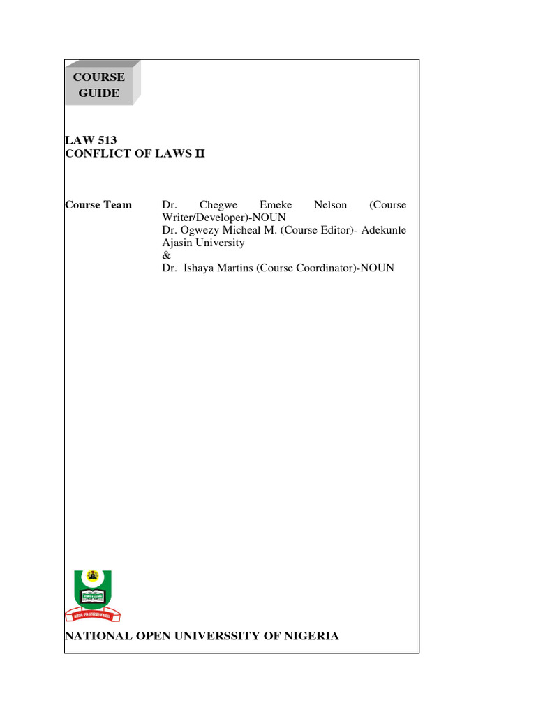 JIL513 | PDF | International Law | Comity