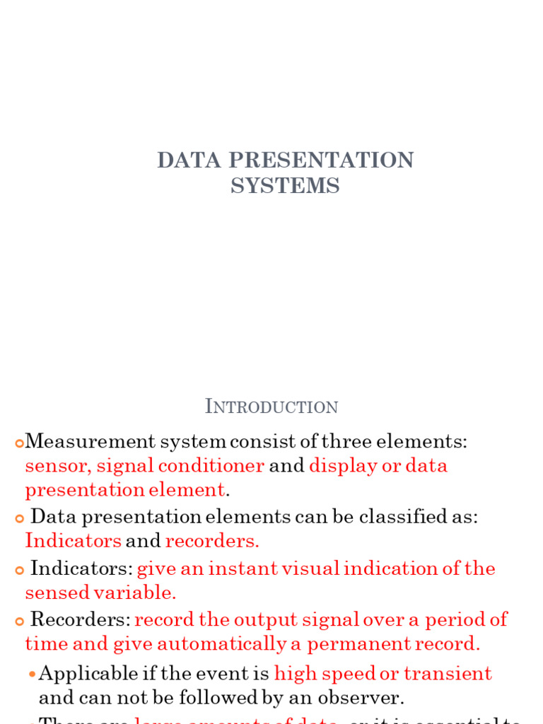 Lecture-5 Data Presentation Systems | Download Free PDF | Vacuum Tube | Manufactured Goods