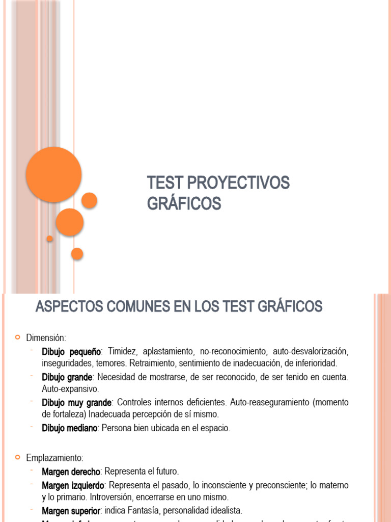 Test Proyectivos Gráficos | PDF | Dibujo | Timidez